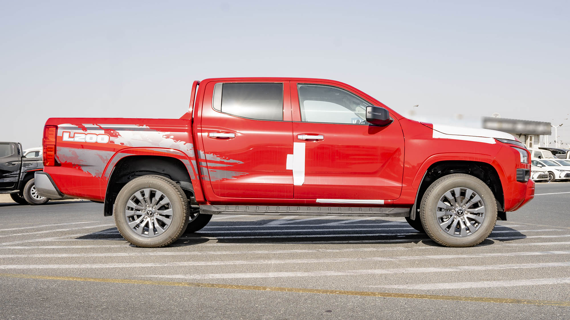 2025 Mitsubishi L200 2.4L Petrol MT – Red with Black Interior - CGM Auto